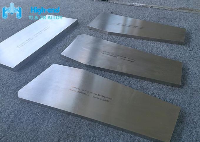 B381 F2 Material Forged Titanium Plate 19.05mm Ti Pd Alloy Grade 7