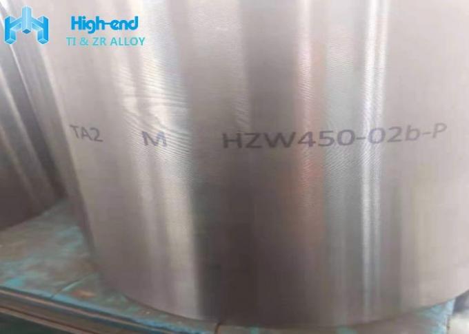 Pure Titanium Annealed Treatment Grade 2 ASTM B381 Forging Ring